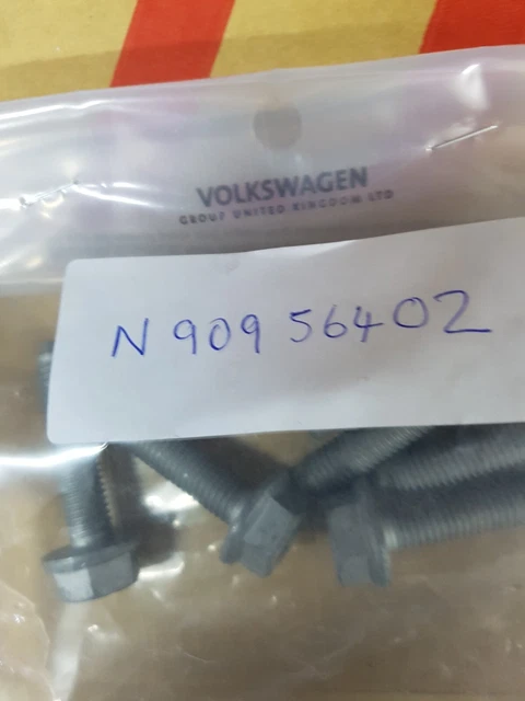 GENUINE NEW AUDI SKODA VW MOST MODELS GEARBOX BOLTS x 17 N90956402 £17. ...
