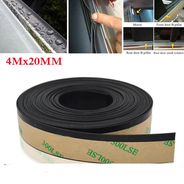 4M RUBBER SEAL Strip Molding Edge Trim Universal Car Door Window ...