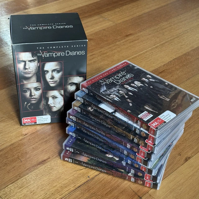 THE VAMPIRE DIARIES The Complete Series Boxset Region 4 DVD Bundle Set ...