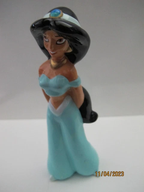 DISNEY PRINCESS JASMINE Aladdin Porcelain Ceramic 6” Collectible ...
