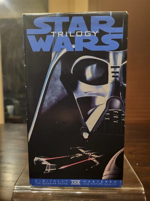 1995 STAR WARS Trilogy Box Set VHS Tapes Original THX Edition Vintage £ ...