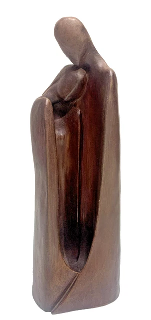 GERD LOVOLD &CLOSE& Sculpture, Cold Cast Resin Bronze Limited Edition ...