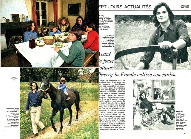 COUPURE DE PRESSE Clipping 1974 Jean Claude Drouot (2 pages) EUR 5,00 ...
