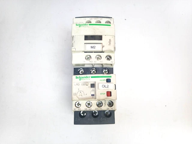 SCHNEIDER ELECTRIC 40A, 5-24V Contactor Iec/En 60947-4-1 EUR 32,30 ...