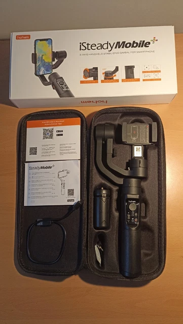 HOHEM ISTEADY MOBILE Plus: 3-Axis Handheld Stabilizing Gimbal for ...
