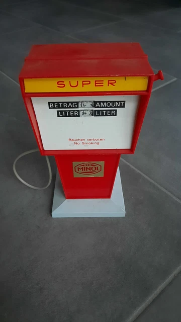 DDR SPIELZEUG MINOL Zapfsäule Tanksäule Intertank Piko Anker Rar Selten ...