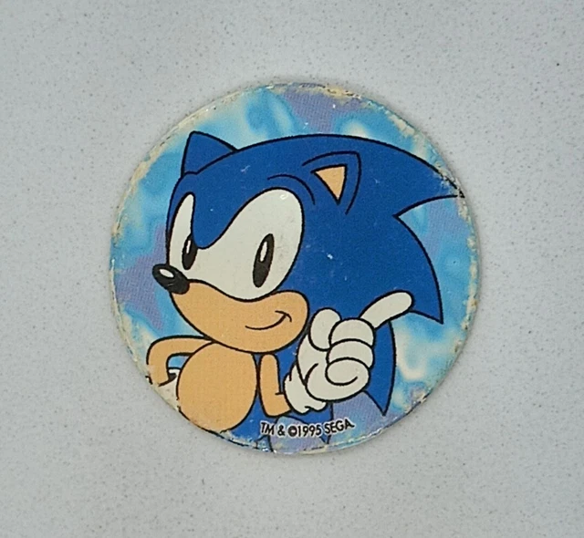 POG SONIC 56 The Hedgehog Pogs Kini Kinis Slammers Caps Flip Tazos ...