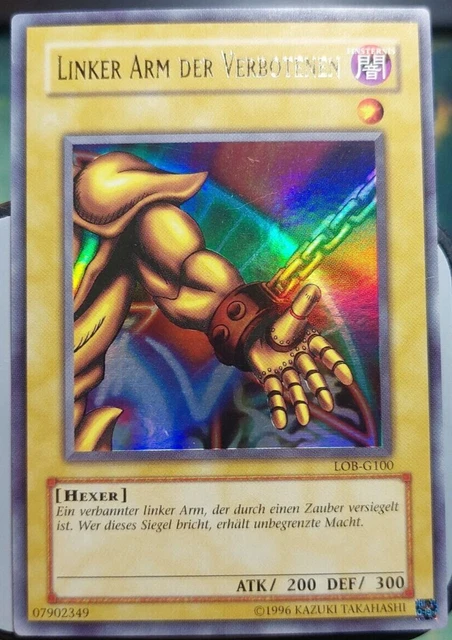 YU-GI-OH! LINKER ARM Der Verbotenen, LOB-G100, Ultra Rare, unlimitiert ...
