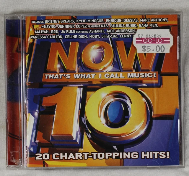 NOW THATS WHAT I Call Music Vol 10 (CD, 2002) £12.46 - PicClick UK