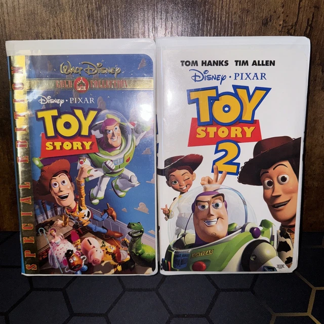DISNEY’S PIXAR TOY STORY SPECIAL EDITION GOLD VHS Shelf182 VHS TAPE ...