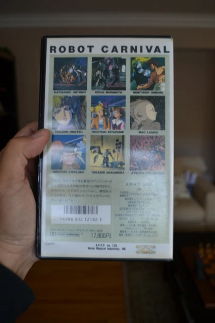 ROBOT CARNIVAL KATSUHIRO Otomo movie VHS japan vintage animae 90min - RARE $70.20 - PicClick CA