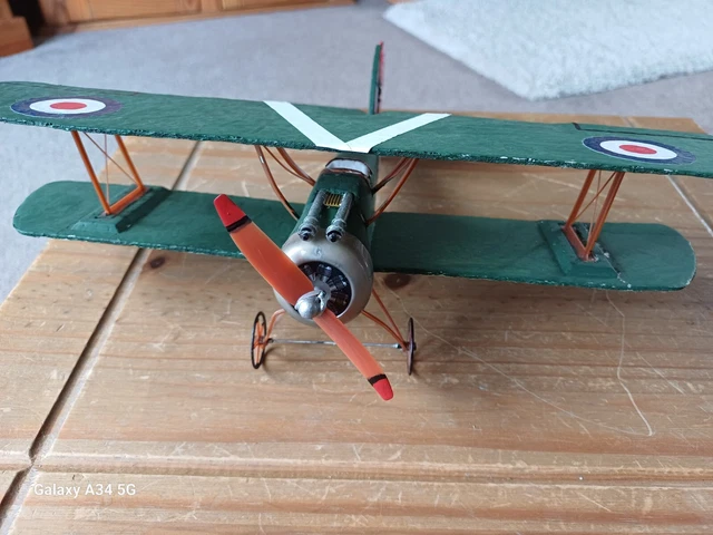 SCRATCH BUILT HANDMADE Model WWI Fighter Aircraft 1:48 Sopwith Camel ...
