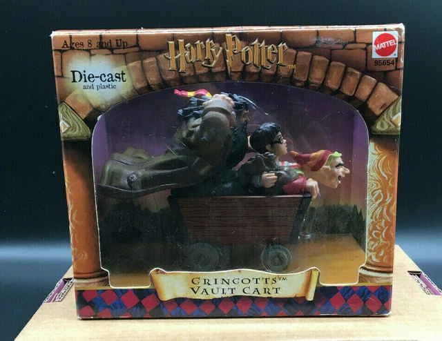 HARRY POTTER GRINGOTTS Vault Cart - Die-Cast Matel 2000 New in Box ...