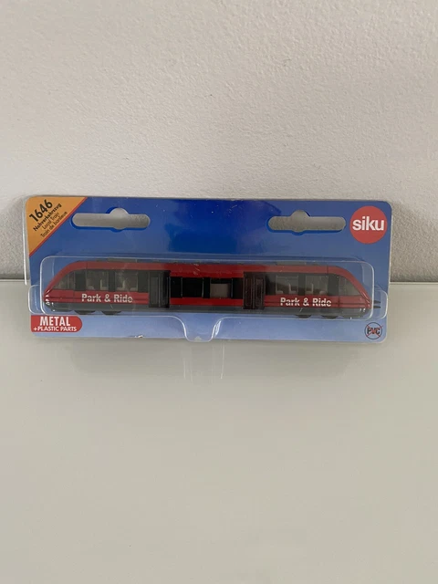 SIKU 1646 NAHVERKEHRSZUG S-Bahn "Park&Ride" rot NEU! EUR 14,99 ...