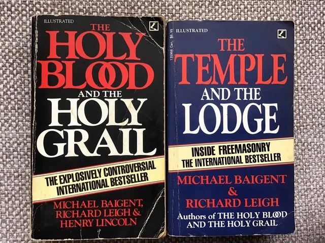 HOLY BLOOD HOLY Grail & The Temple And The Lodge Books Michael Baigent ...