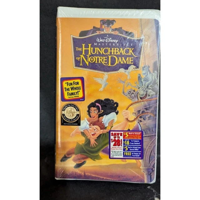 WALT DISNEY'S THE Hunchback Of Notre Dame VHS Sealed READ £22.66 ...