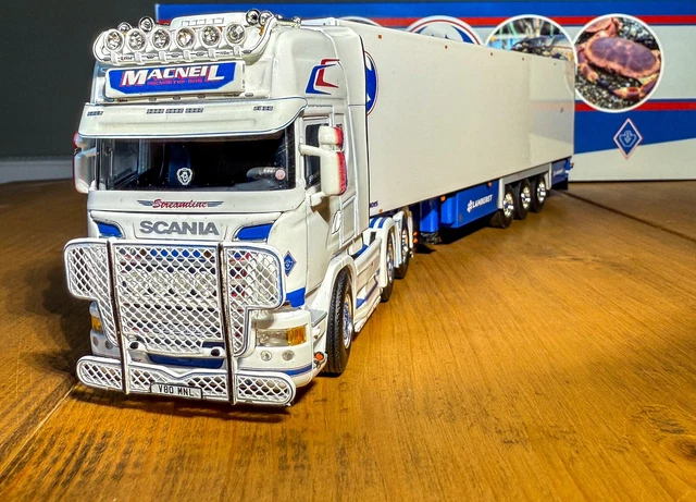 WSI MODELS MACNEIL Shellfish Scania R500 Topline Streamline 1:50 £350. ...