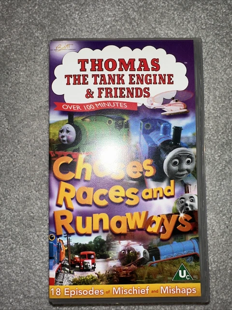 THOMAS THE TANK Engine And Friends - Chases, Races And Runaways (VHS ...