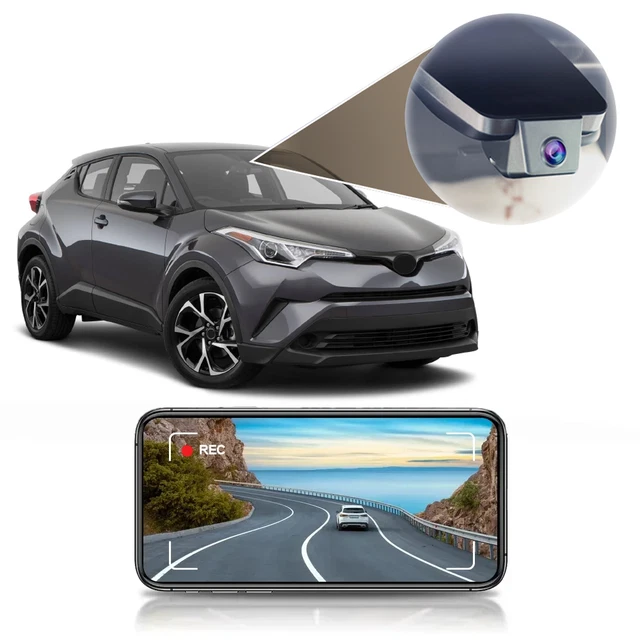 OE WITNESS DASH Cam for Toyota | CHR Front and Rear 4K, Night Vision, G ...