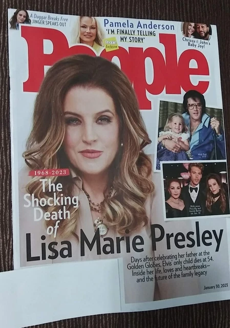 PEOPLE MAGAZINE JANUARY 2023 LISA MARIE PRESLEY, PAMELA ANDERSON £5.47 ...