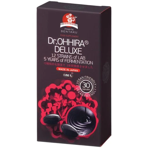 DR. OHHIRA DELUXE Complex of 12 Beneficial Bacterial Strains, 30 Caps ...