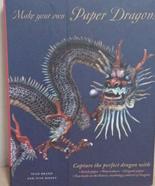 MAKE YOUR OWN Paper Dragons With Sketch Paper Water Colors Origami ...