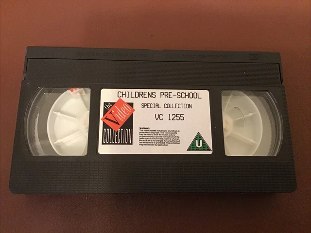 CHILDREN'S PRE-SCHOOL SPECIAL COLLECTION RARE VINTAGE VHS VIDEO 1980s ...
