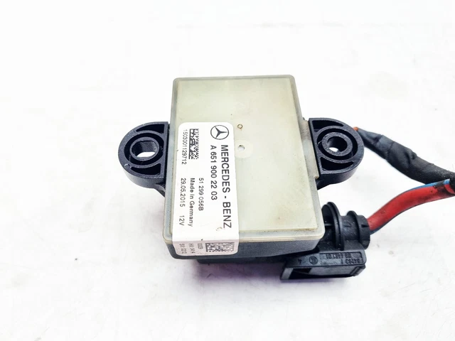 MERCEDES A CLASS W176 Glow Plug Relay Control Module Ecu A6519002203 ...