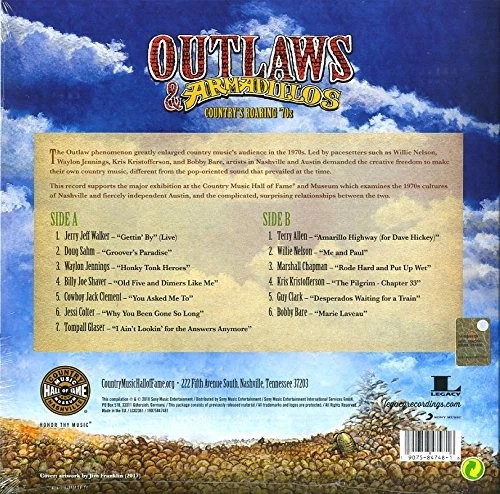 OUTLAWS & ARMADILLOS: Country's Roaring '70s Vol. 1 by Various NEUF EUR ...