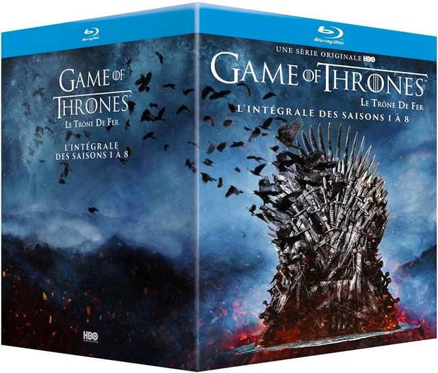 Game Of Thrones Lintégrale Des Saisons 1 à 8 Blu Ray Neuf Sous
