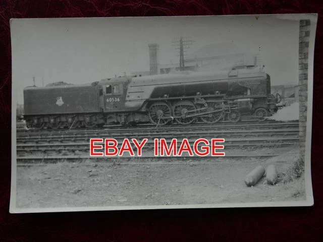 PHOTO LNER Class A2 Loco No 60536 Trimbush £2.50 - PicClick UK