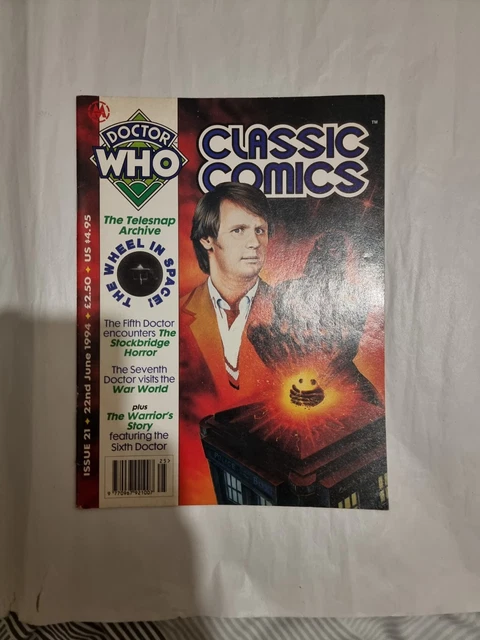 DOCTOR WHO CLASSIC Comics Issue 21 Magazine Good Cond Dr Comic £6.99 ...