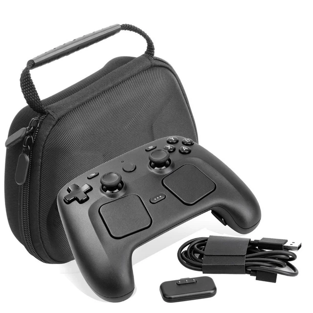 SCHWARZE EVA TRAGETASCHE für Steam Controller 2 Slim Design EUR 14,57 ...