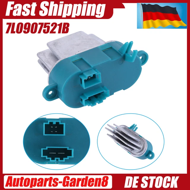 RÉSISTANCE MOTEUR VENTILATEUR pour Audi Q7 4LB Porsche Cayenne VW ...