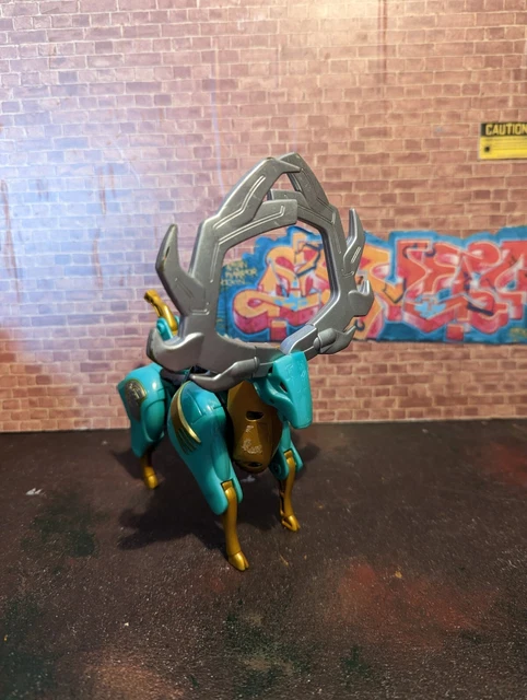 BANDAI POWER RANGERS Wild Force Green Deer Zord (Isis Megazord) EUR 19 ...