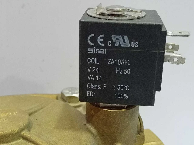 SIRAI L182B48 SOLENOID Valve - Coil ZA10AFL 24V 50Hz £89.90 - PicClick UK