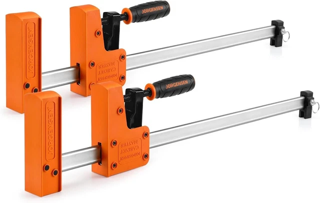 JORGENSEN 600MM HEAVY Duty Wood Clamps for Woodworking,Quick Release ...