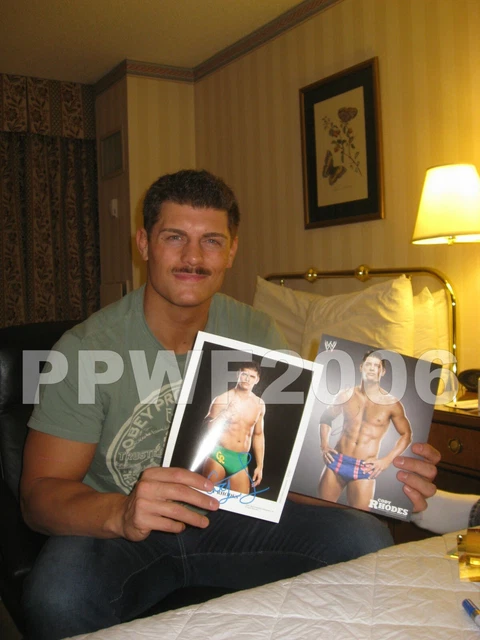 WWE CODY RHODES Hand Signed Autographed 8X10 Promo Photo With Proof And ...