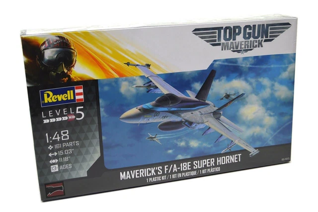 1/48 REVELL TOP Gun Maverick's F/A-18E Super Hornet Plastic Model Kit ...