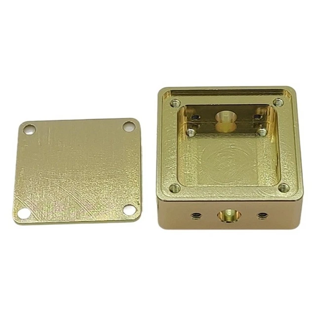 6061 ALUMINUM RF Shield Enclosure Box for SMA Connector 27mm x 27mm x ...