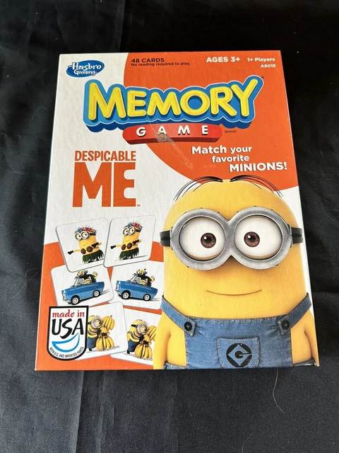 HASBRO GAMING DESPICABLE ME Minions Memory Game COMPLETE 100%; VGUC £9. ...