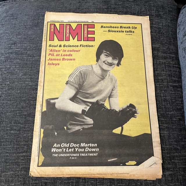 NME MAGAZINE 15 Sep 1979 Dylan Ad Siouxsie Futurama ‘79 Alien film see ...
