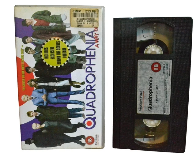 QUADROPHENIA [VHS] [VHS Tape] £7.99 - PicClick UK