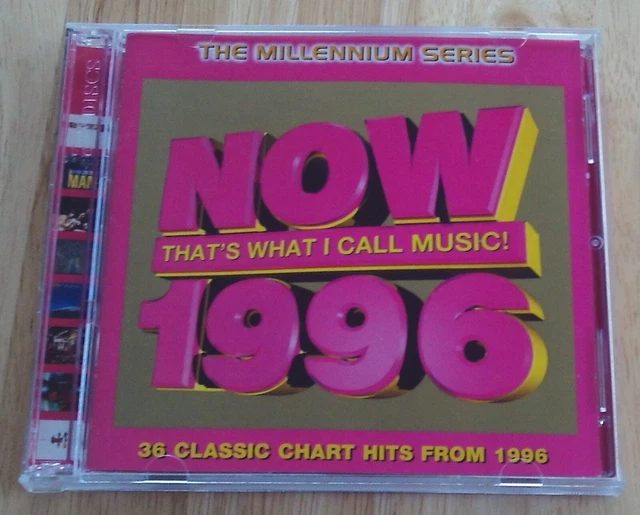 NOW THAT'S WHAT I CALL MUSIC 1996 Millennium Series £12.95 - PicClick UK
