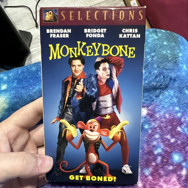 MONKEYBONE (VHS) BRENDAN Fraser, Bridget Fonda, Chris Kattan, HTF Cult Comedy £7.62 - PicClick UK