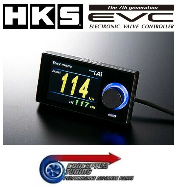 HKS EVC7 2.4 Colour Electronic Boost Controller - For JZA80 Supra Mk4 ...