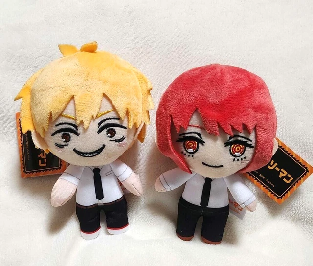 CHAINSAW MAN DENJI and Makima Nuigurumi mascot Plush 15cm set £29.84 ...