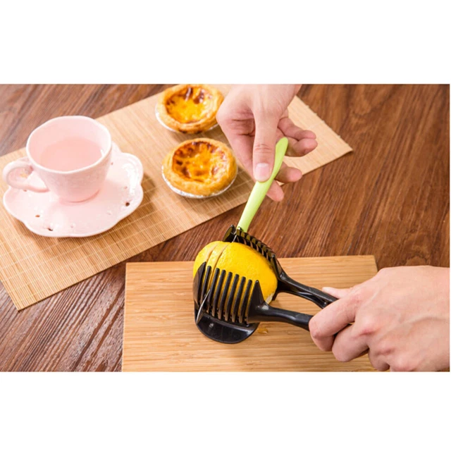ONION CHOPPER MANDOLIN Short Vegetables Potatoes Clamp Design Slicer £8 ...