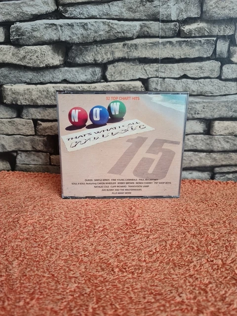 NOW THAT'S WHAT I Call Music 15 - Origina Double Fatbox & Livret 2 X CD ...