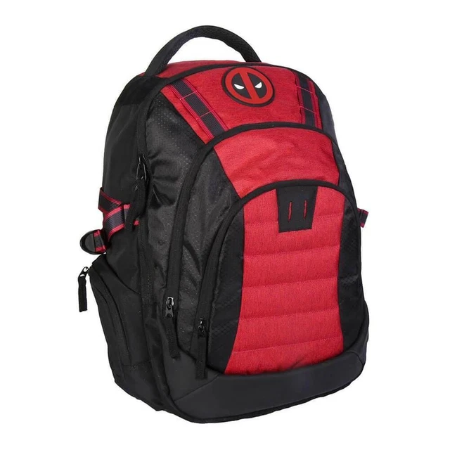 OFFICIAL MARVEL DEADPOOL Logo Premium Laptop Backpack - School Bag $114 ...
